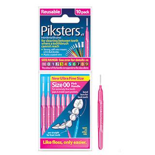 Piksters Interdental Brush 10Pk Sizes 00 to 6 – Interdental Brush Buyer ...